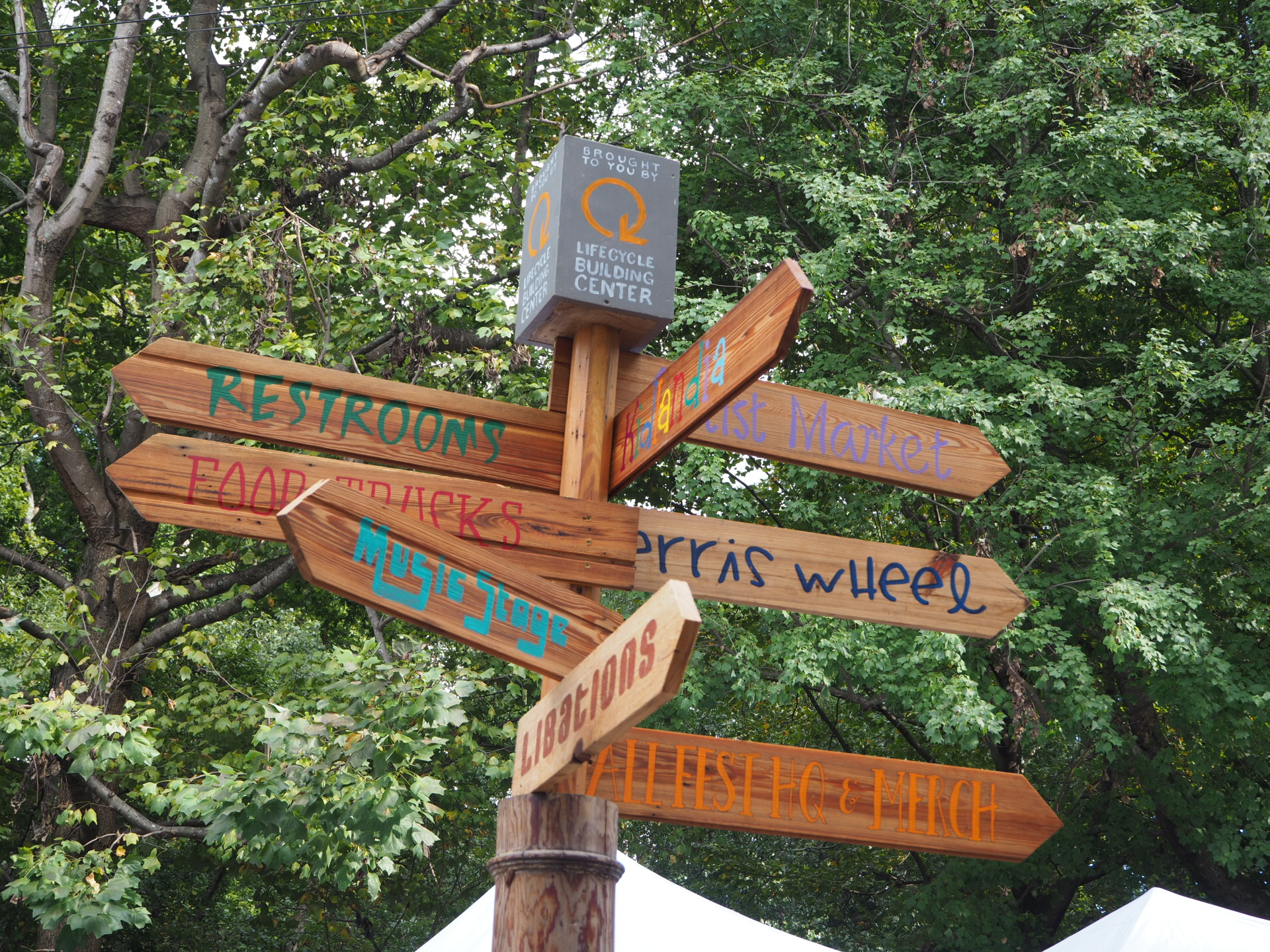 Candler Park Festival – Directional Signage – Tim's Photo Blog